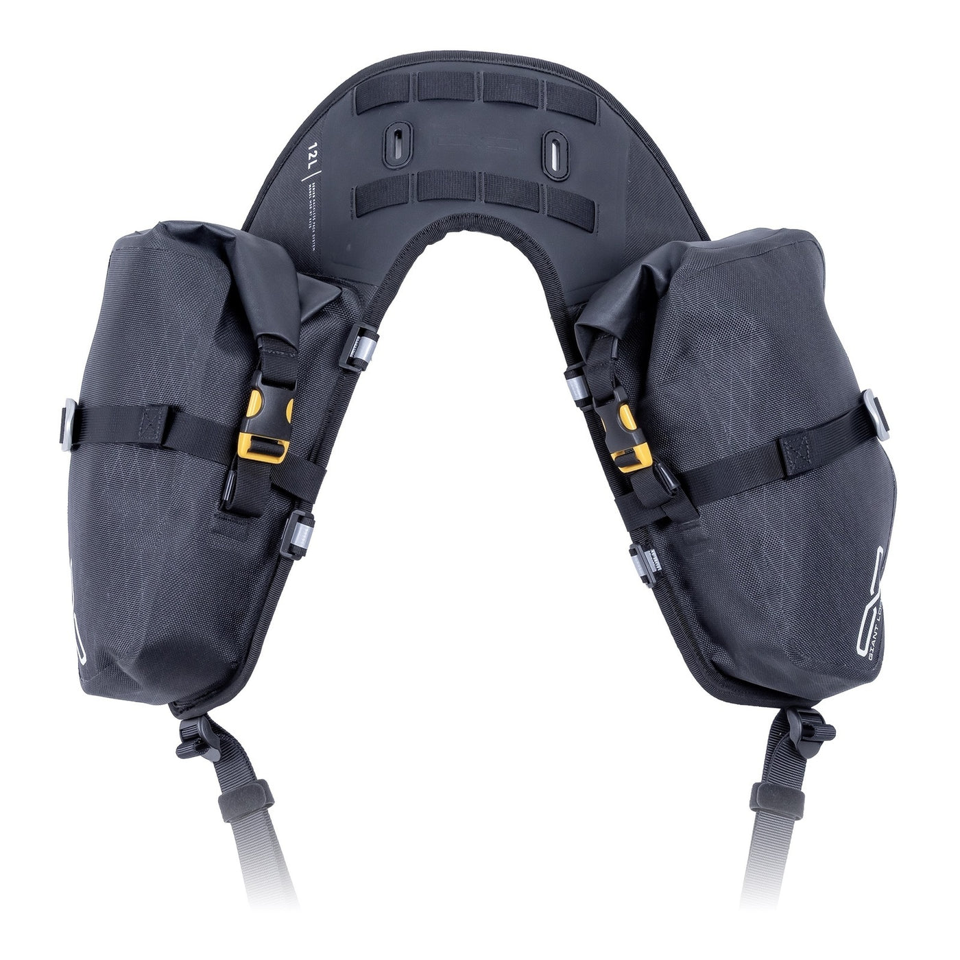 Giant Loop Mojavi Saddlebag '26 - Black (12L) — Star Cycle Gear