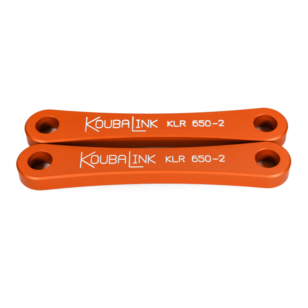 KoubaLink 51mm Lowering Link KLR650-2 - Orange — Star Cycle Gear