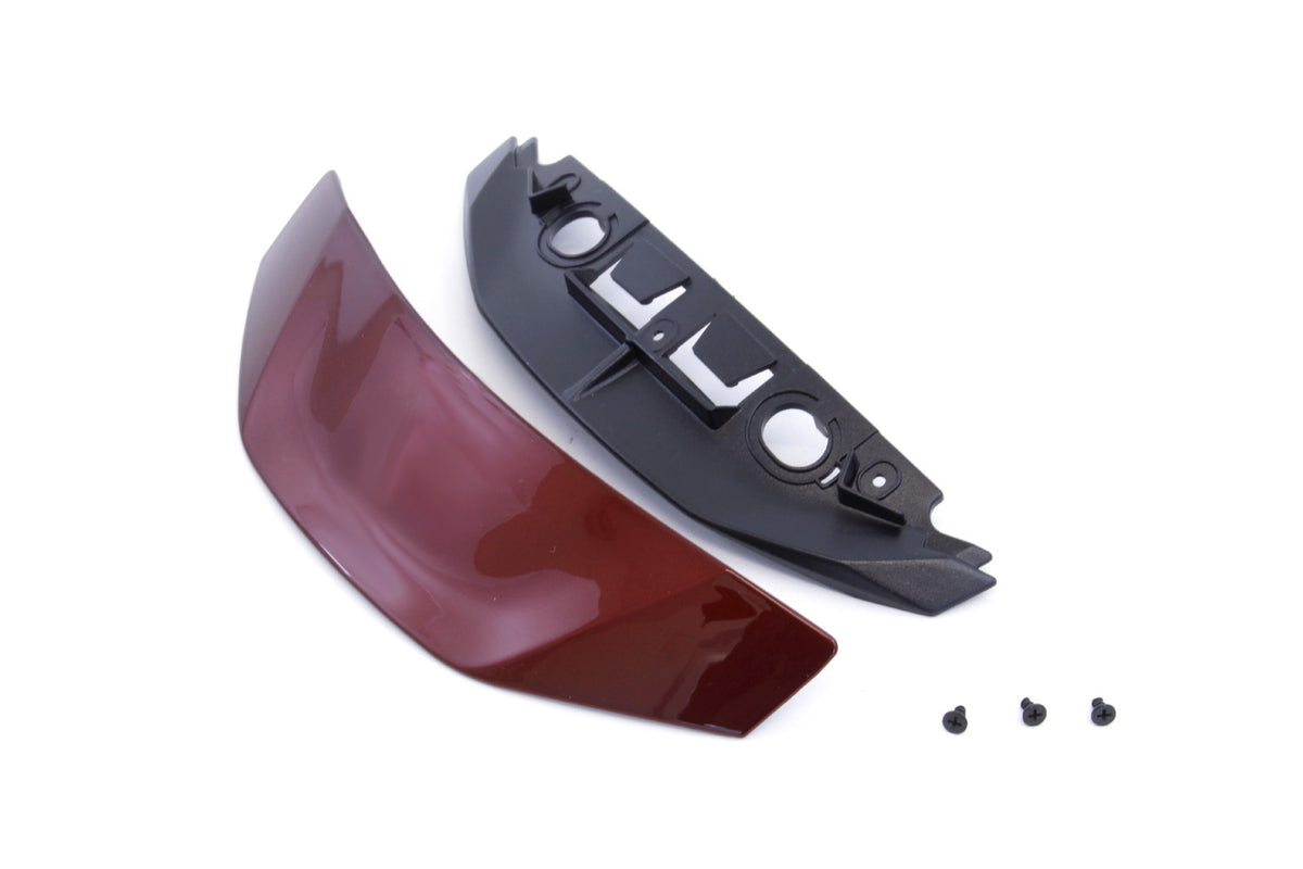 Shoei Neotec II Top Air Out Wine Red — Star Cycle Gear