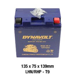 Dynavolt Gel Series Battery - MG9 3B-C CB9LA2 — Star Cycle Gear